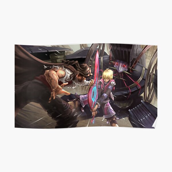 "Metal face, Dunban & Shulk confrontation - Xenoblade Chronicles ...