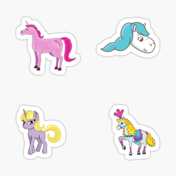 "ponys " Sticker by Flow-311 | Redbubble