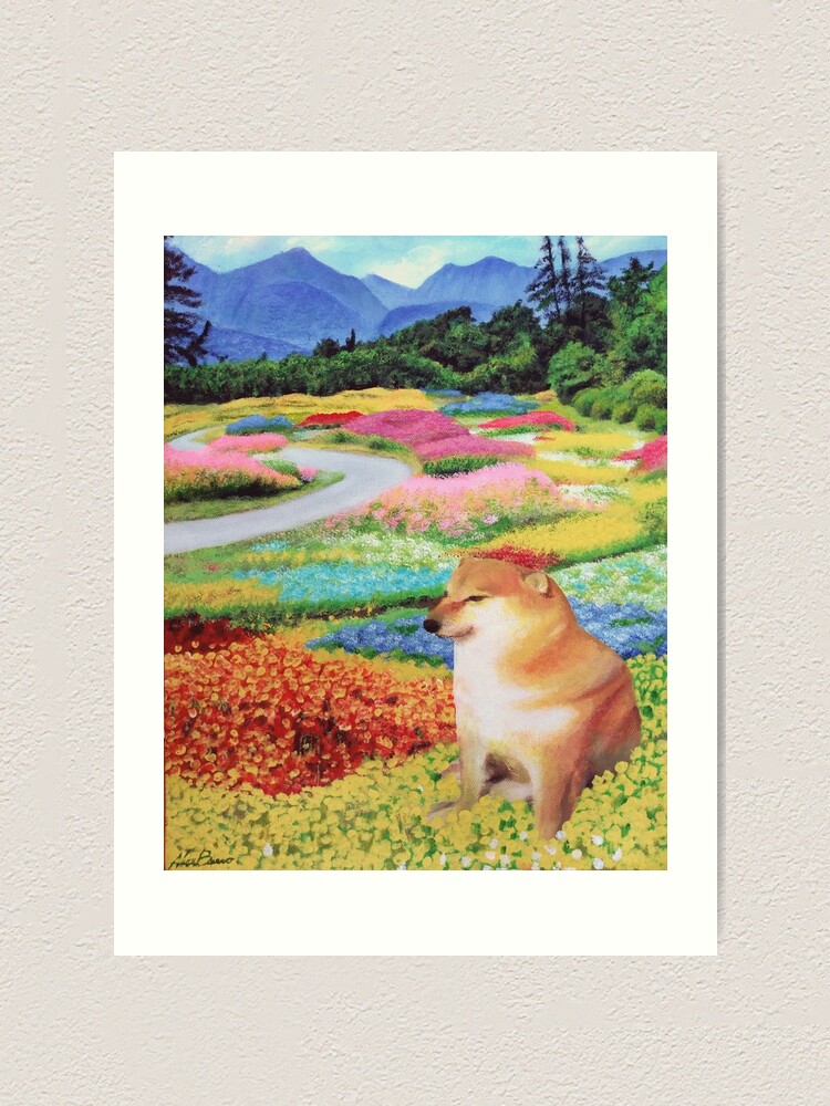 "Cheems" Art Print for Sale by Zombie8oy | Redbubble