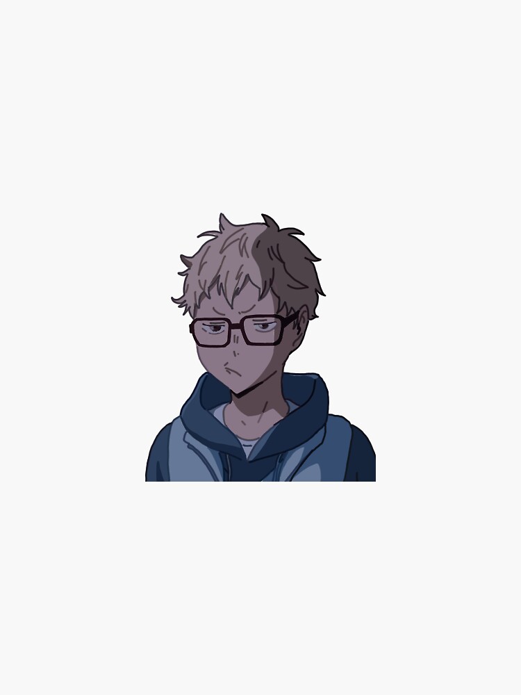 "lil tsukki" Sticker for Sale by duckpeee | Redbubble