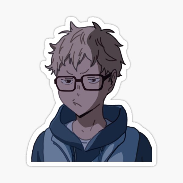 "lil tsukki" Sticker for Sale by duckpeee | Redbubble