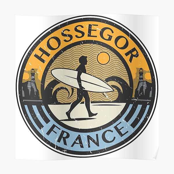 Hossegor Posters | Redbubble