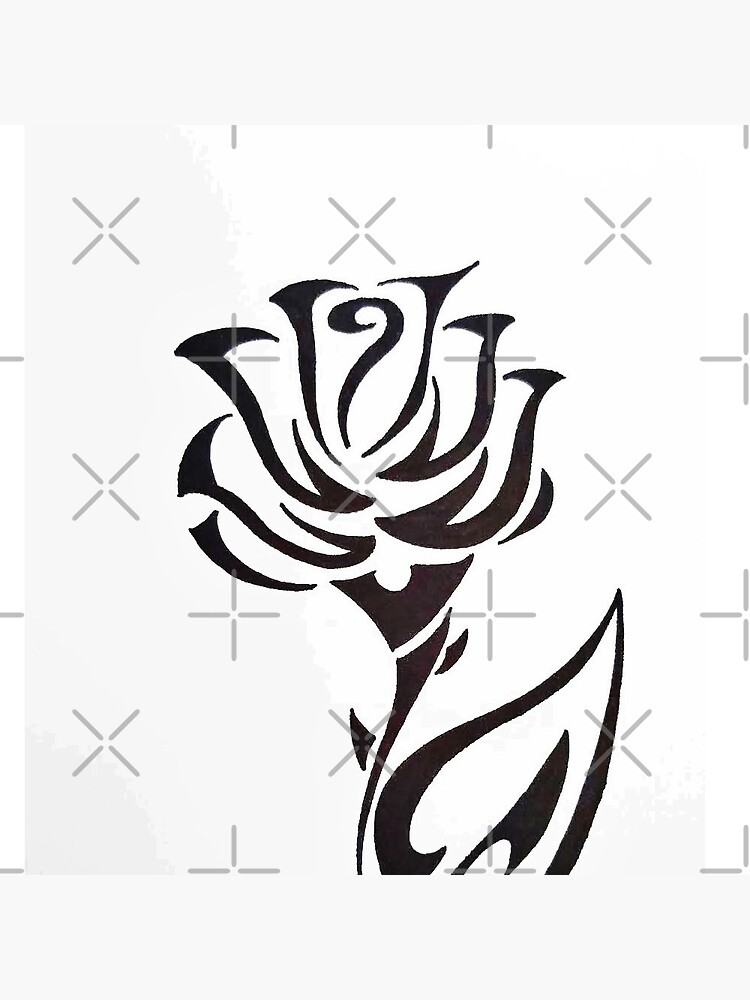 Easy Tribal Roses