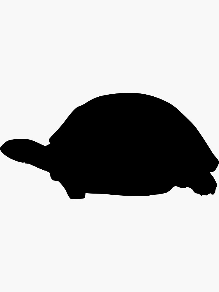 "Turtle outline" Sticker by REDBBRJM | Redbubble