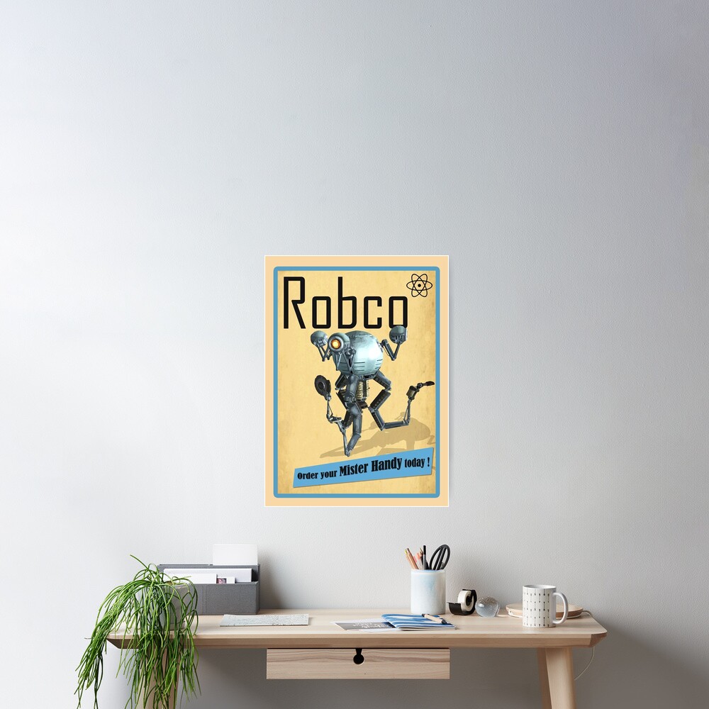 "RobCo Industries " Poster for Sale by DBnation | Redbubble