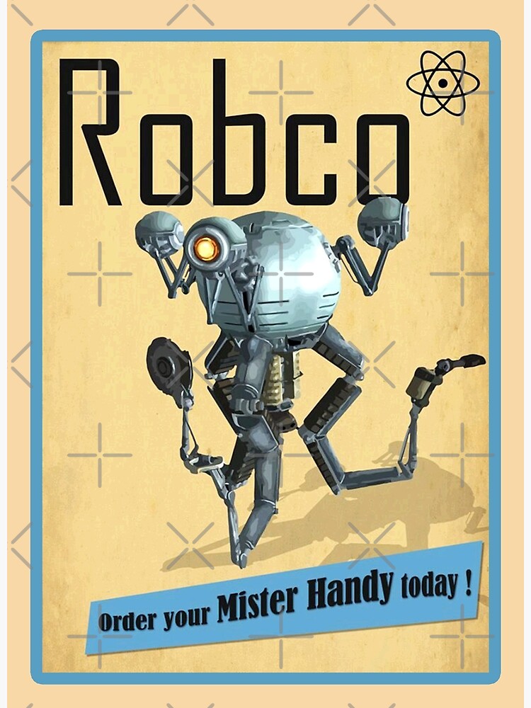 "RobCo Industries " Poster for Sale by DBnation | Redbubble