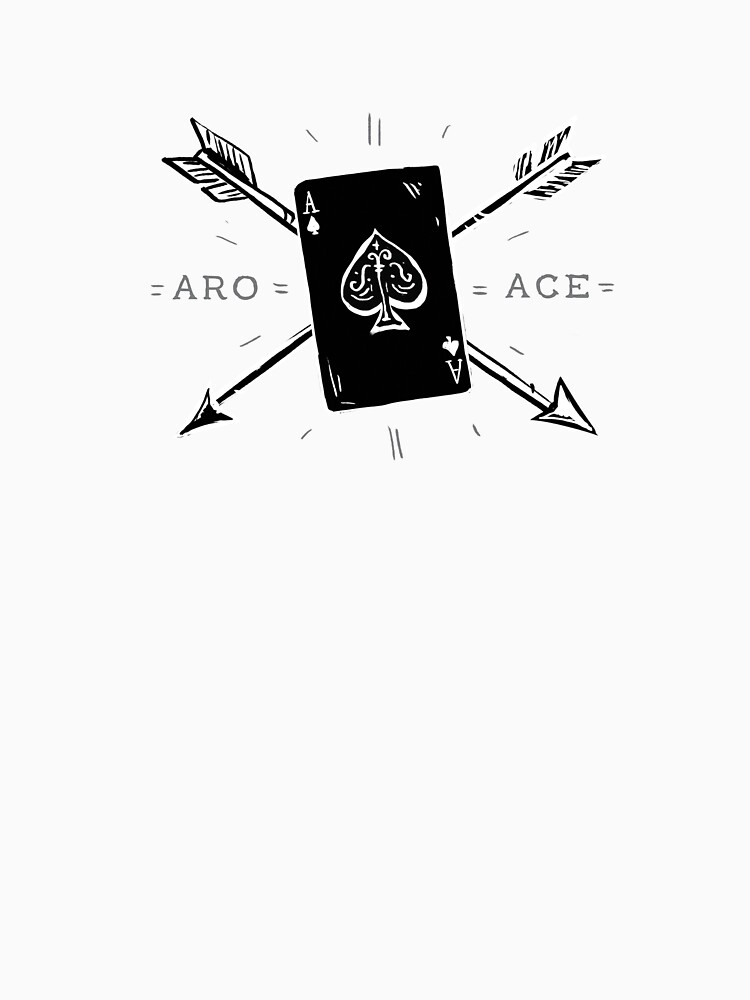 "Aro Ace" T-shirt for Sale by quantumplatonic | Redbubble | aromantic t ...