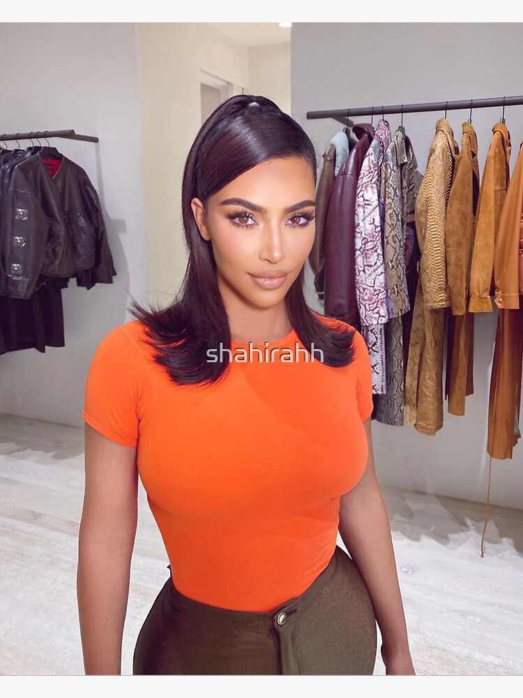 "KIM KARDASHIAN" Sticker by shahirahh | Redbubble