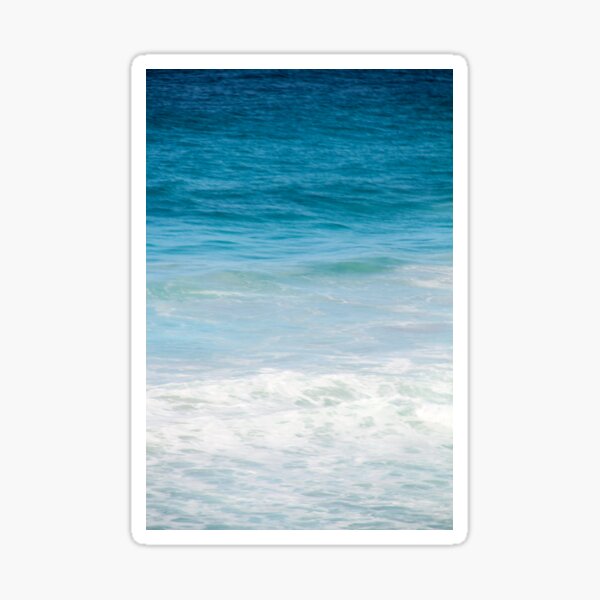 "Blue Ocean" Sticker for Sale by Scenery-Decor | Redbubble