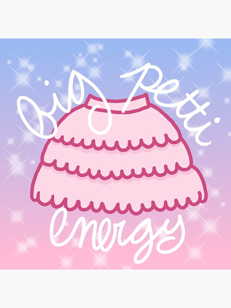 "Big Petti Energy" Sticker by candyalpacas | Redbubble