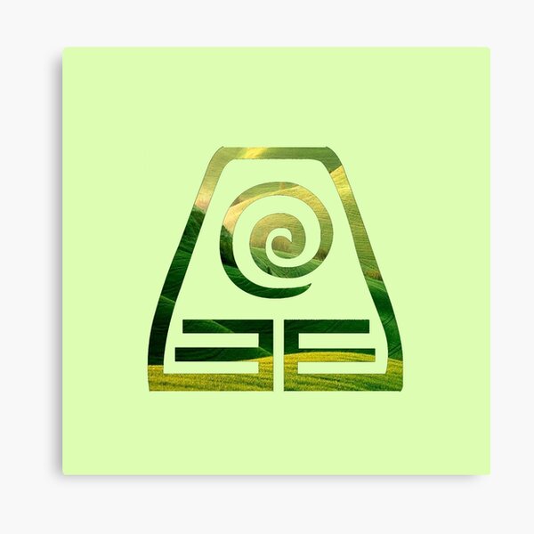 Earthbending Logo Canvas Prints | Redbubble