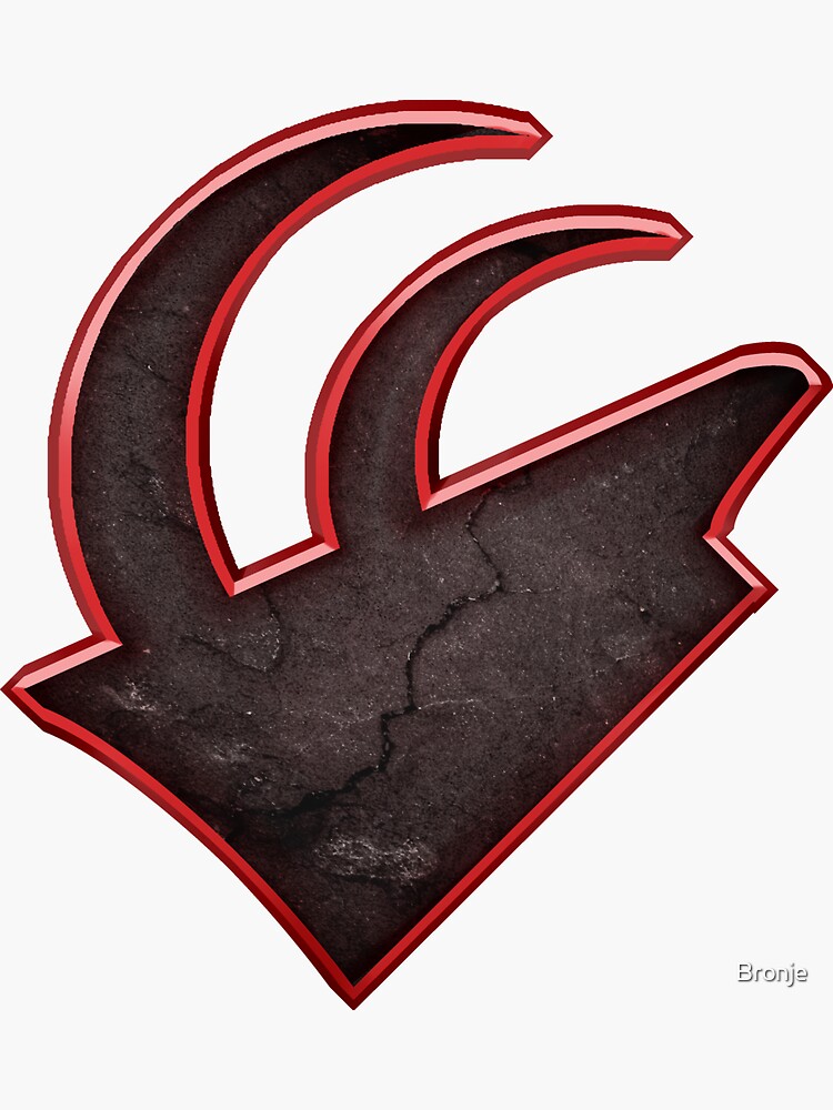 "Knight symbol motif emblem" Sticker for Sale by Bronje | Redbubble