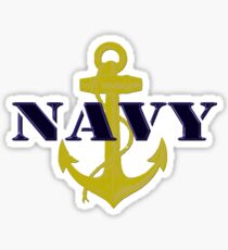 Navy Stickers | Redbubble