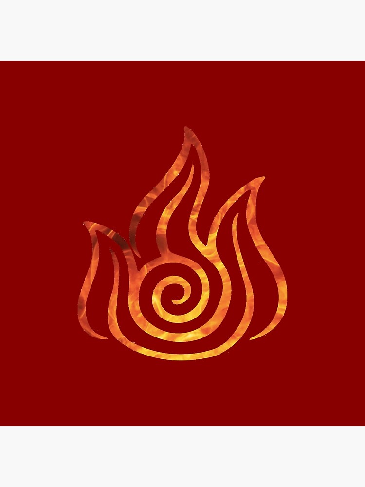 "Firebending Logo (Avatar the Last Airbender)" Poster by zchamar ...