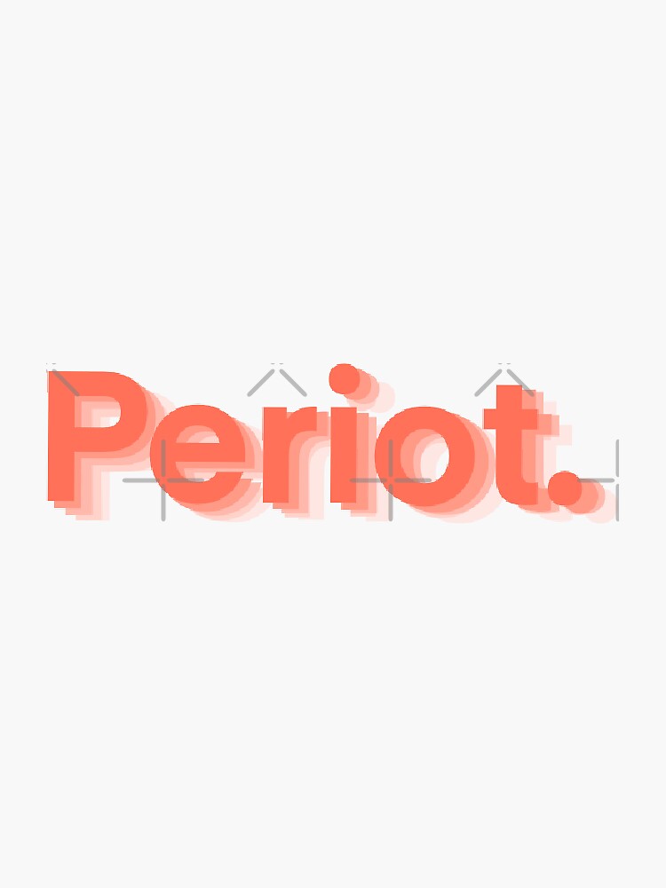 "Periot." Sticker for Sale by -ash-draws- | Redbubble