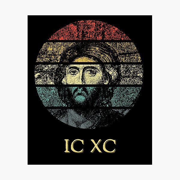 "Jesus Christ IC XC" Photographic Print by DiverseMerch | Redbubble