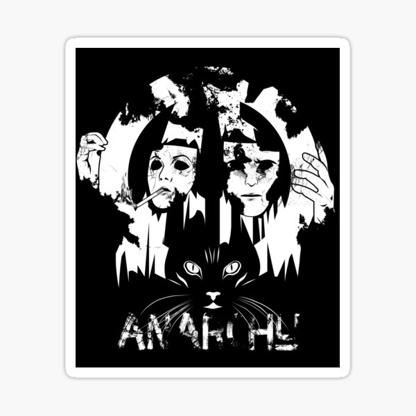 "Anarchy" Sticker for Sale by Dastarto | Redbubble