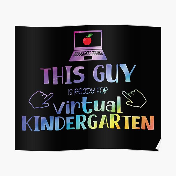 "Happy First Day Of Virtual Kindergarten -This guy is ready for virtual ...