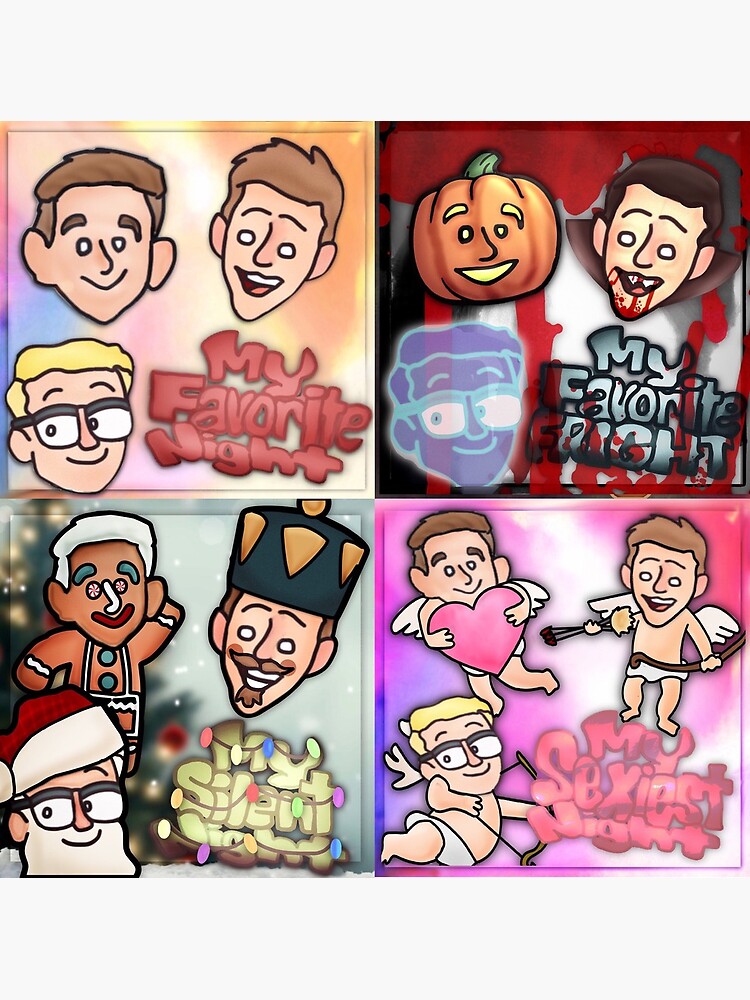 "The My Favorite Night Cover Collage" Poster for Sale by CameronMess ...