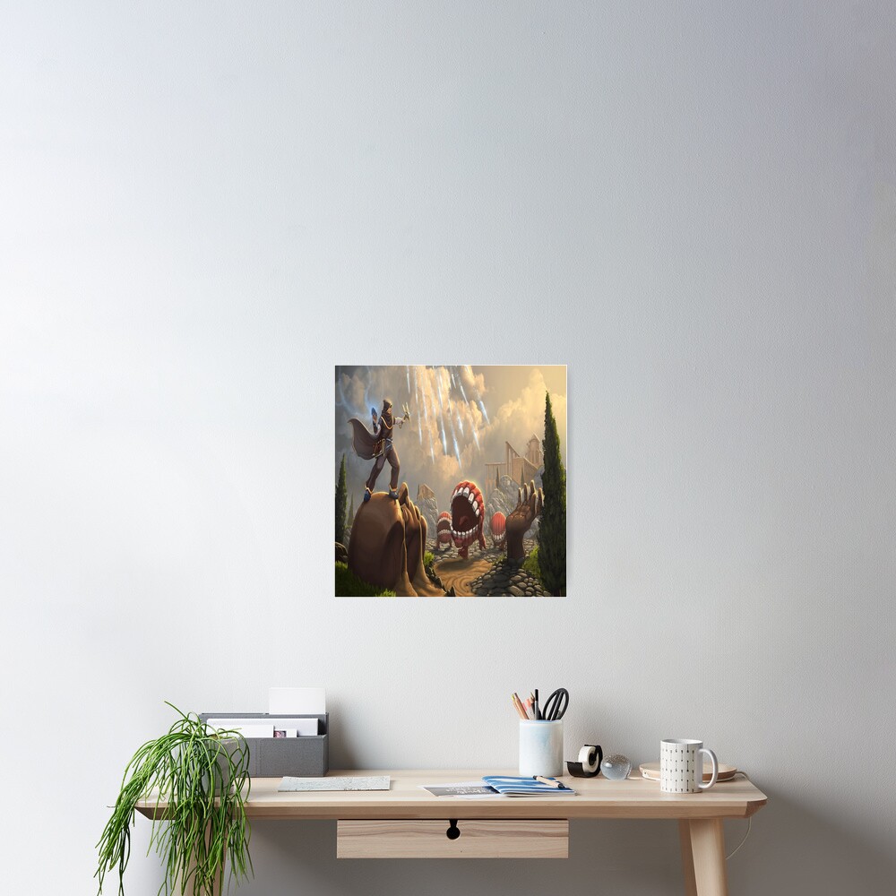 "Tibia game hunt in Roshamuul" Poster for Sale by FelipeWork10 | Redbubble
