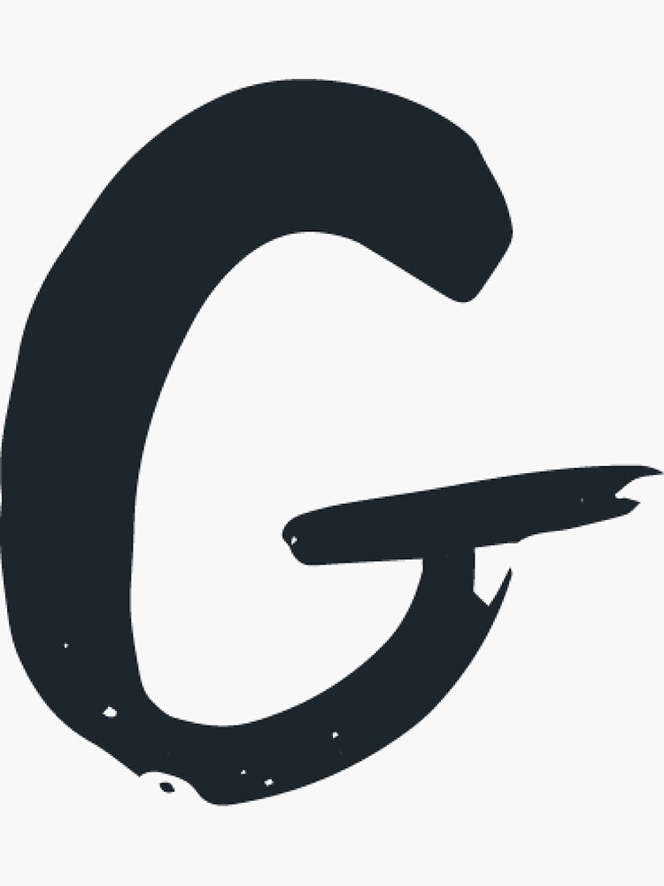 "Letter G Graffiti Alphabet" Sticker for Sale by FineQuotes | Redbubble