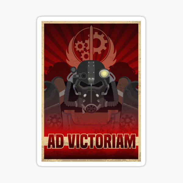 Ad Victoriam Stickers | Redbubble