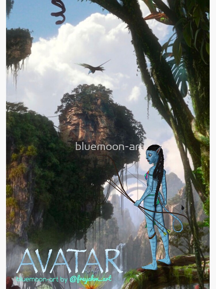 "Avatar Collage" Sticker for Sale by bluemoon-art | Redbubble