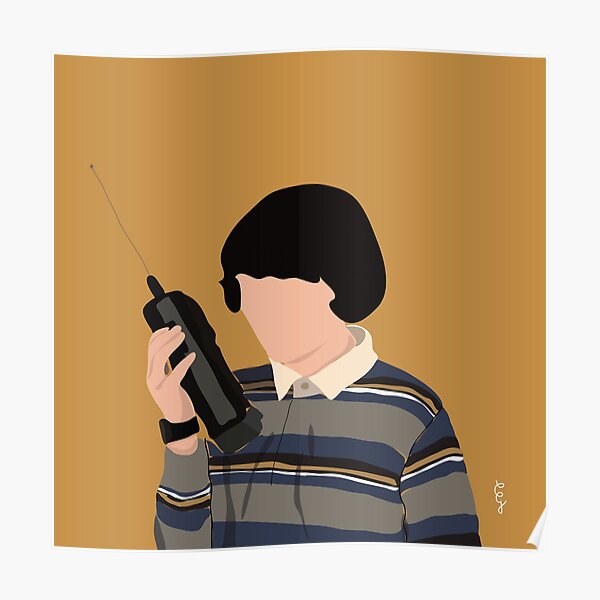 "Mike wheeler" Poster for Sale by CharleneGaubert | Redbubble