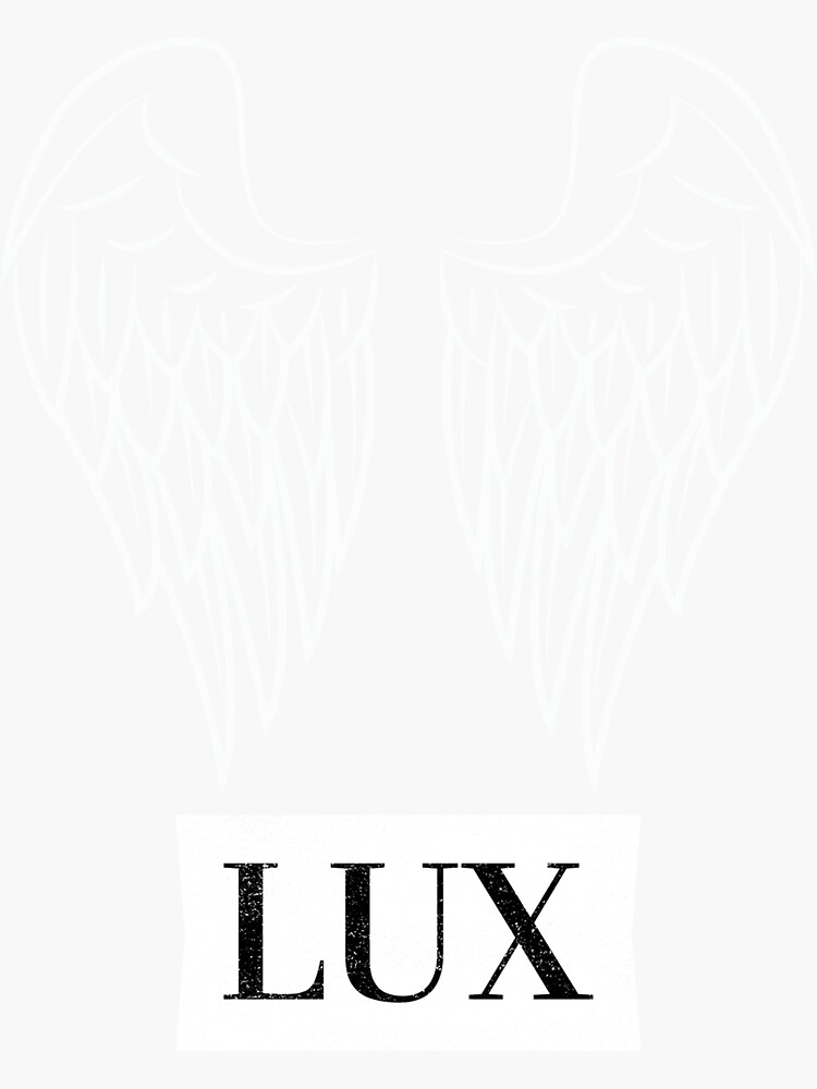 "Lucifer Morningstar Lux Nightclub" Sticker for Sale by LoveandThreadco ...