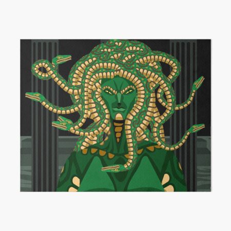 Medusa Art Print Medusa's Tear Fantasy Medusa Art, Medusa,