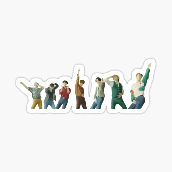 "Bts dynamite" Sticker for Sale by ivvdiep | Redbubble
