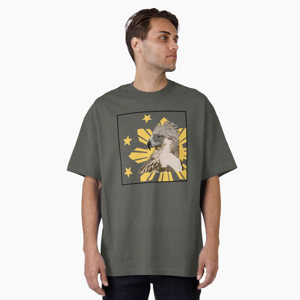 "Agila (Philippine Eagle) with Three Stars and Sun" Sticker for Sale by ...