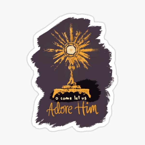 "Adoration" Sticker for Sale by Grouchy-rauchy | Redbubble