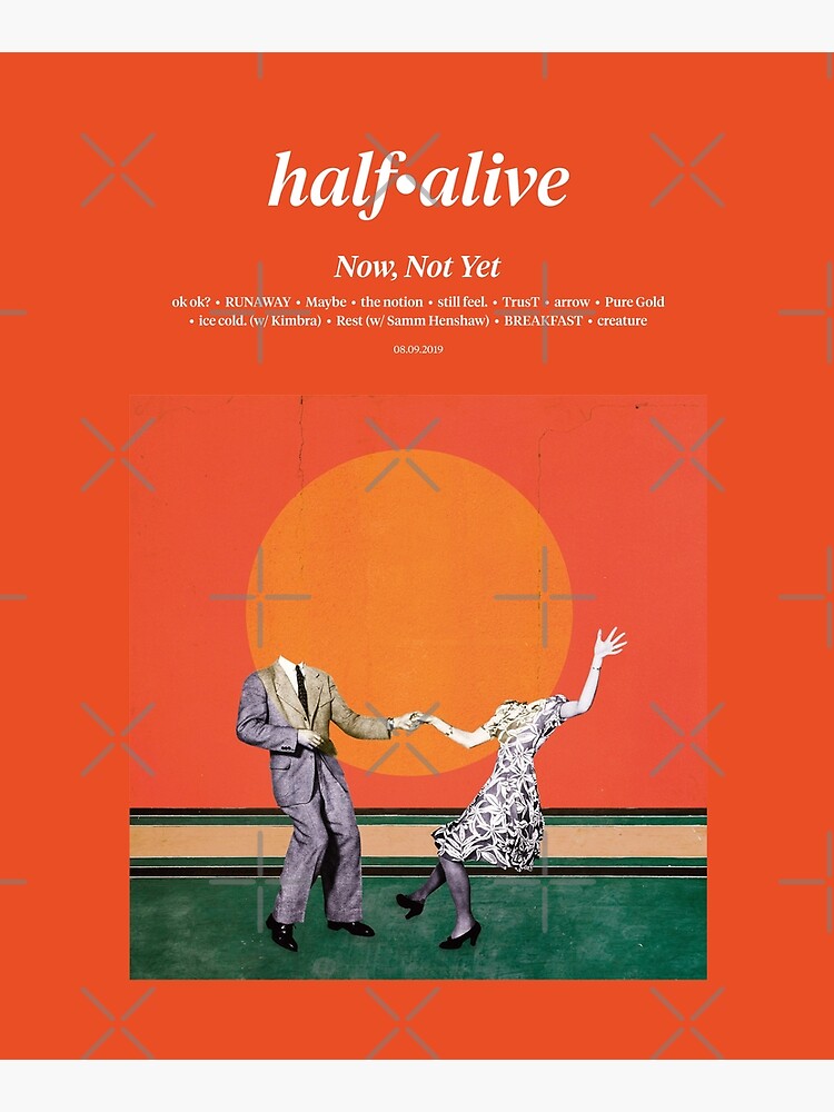 "Half Alive - Now, Not Yet (2019) Music Album Cover" Mounted Print for ...