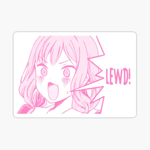 "Lewd Miko! - Kaguya-Sama: Love is War" Sticker for Sale by ...