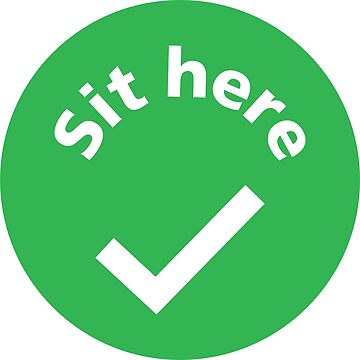 "Sit here Sydney Trains" Sticker for Sale by PersonOfTheYear | Redbubble