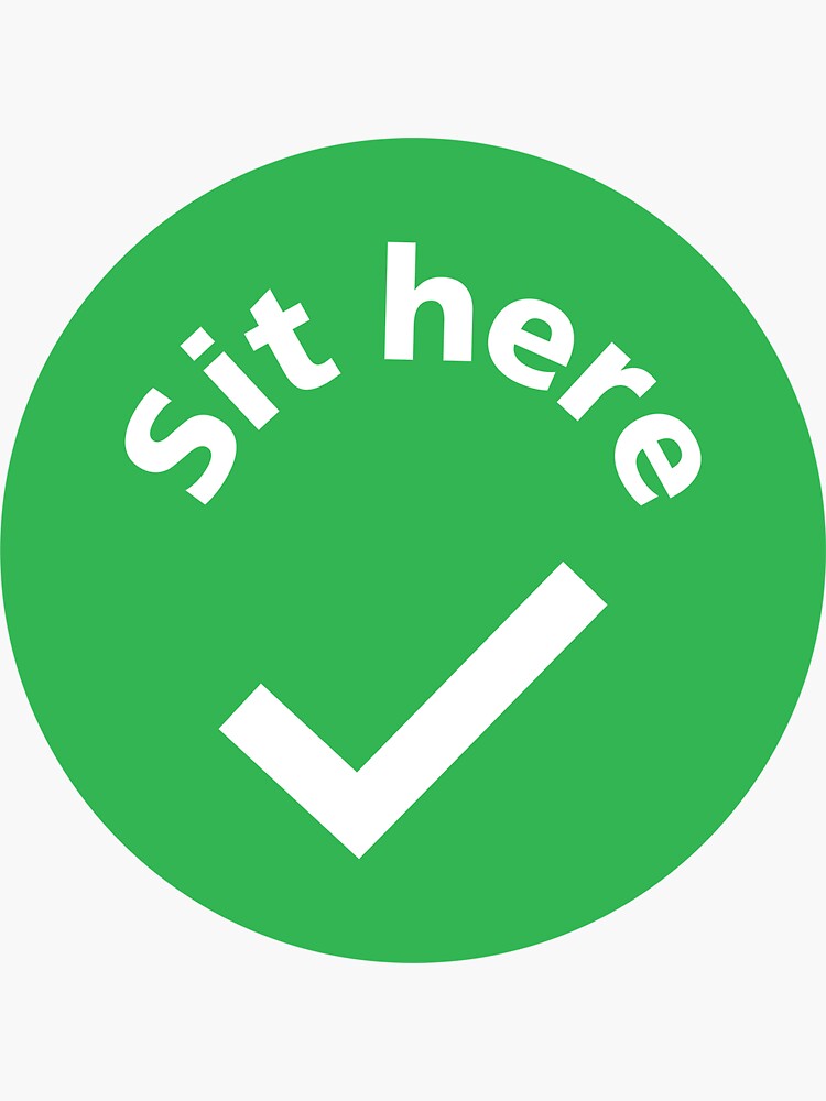 "Sit here Sydney Trains" Sticker for Sale by PersonOfTheYear | Redbubble