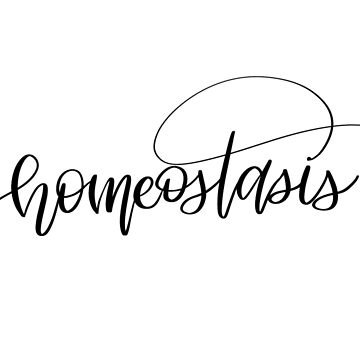 "Homeostasis" Sticker for Sale by a-sticker-shop | Redbubble