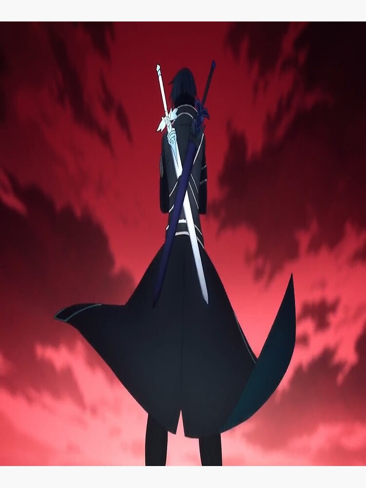 "Kirito is back" Poster for Sale by moske98 | Redbubble