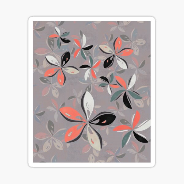 "Polynesian Tiare Print" Sticker by sunnthreads | Redbubble