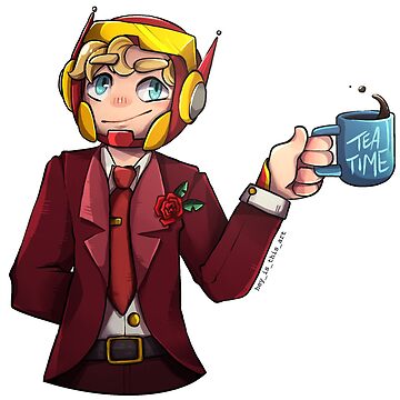 "Biffa Tea Time Sticker" Sticker for Sale by Vio (VyeOh) | Redbubble