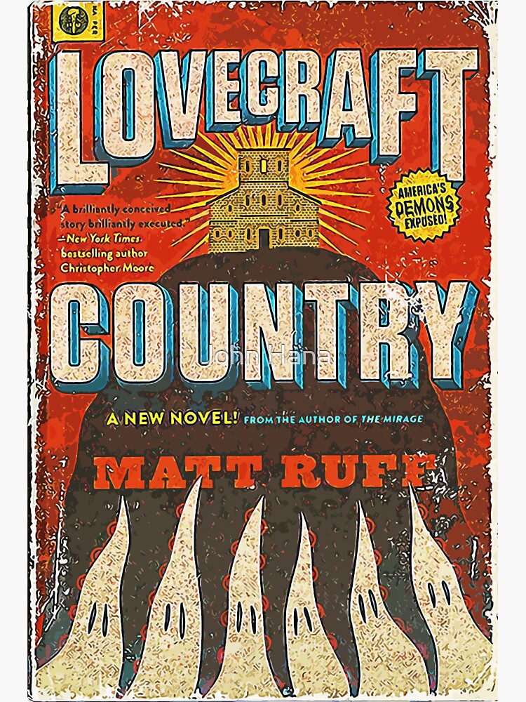 "Lovecraft Country poster v2" Sticker by sirius-12456 | Redbubble