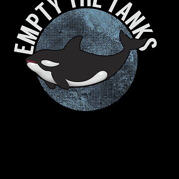 "Empty The Tanks Killer Whale Orca Eco-Friendly Graphic | Protest ...