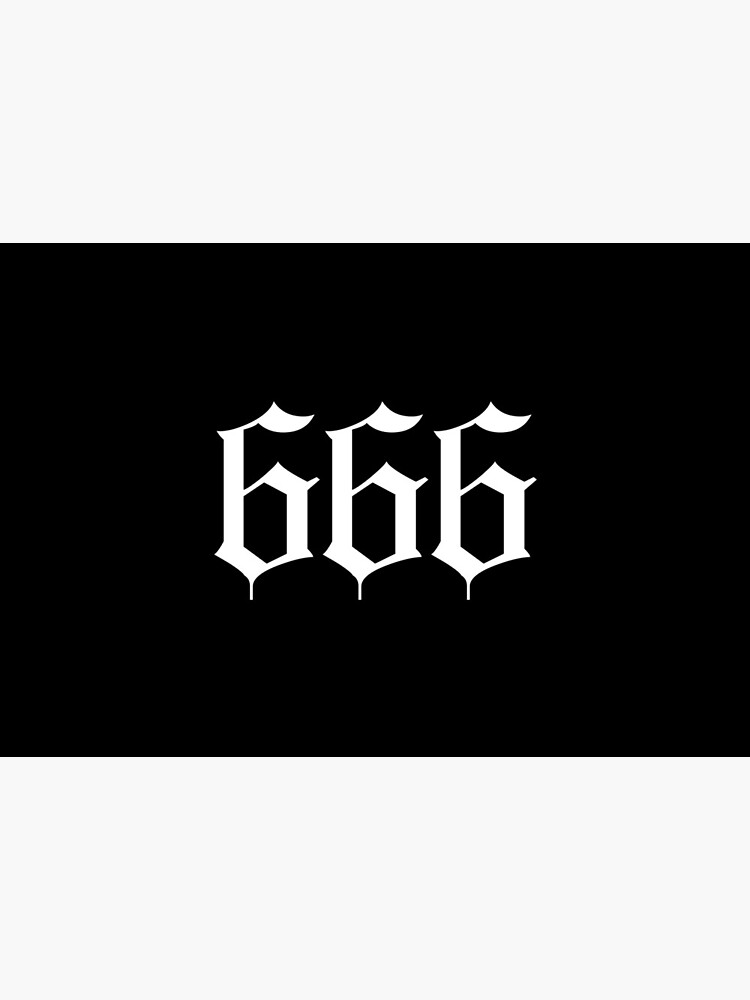 "666 Hail Satan" Mask for Sale by BatsGalore | Redbubble