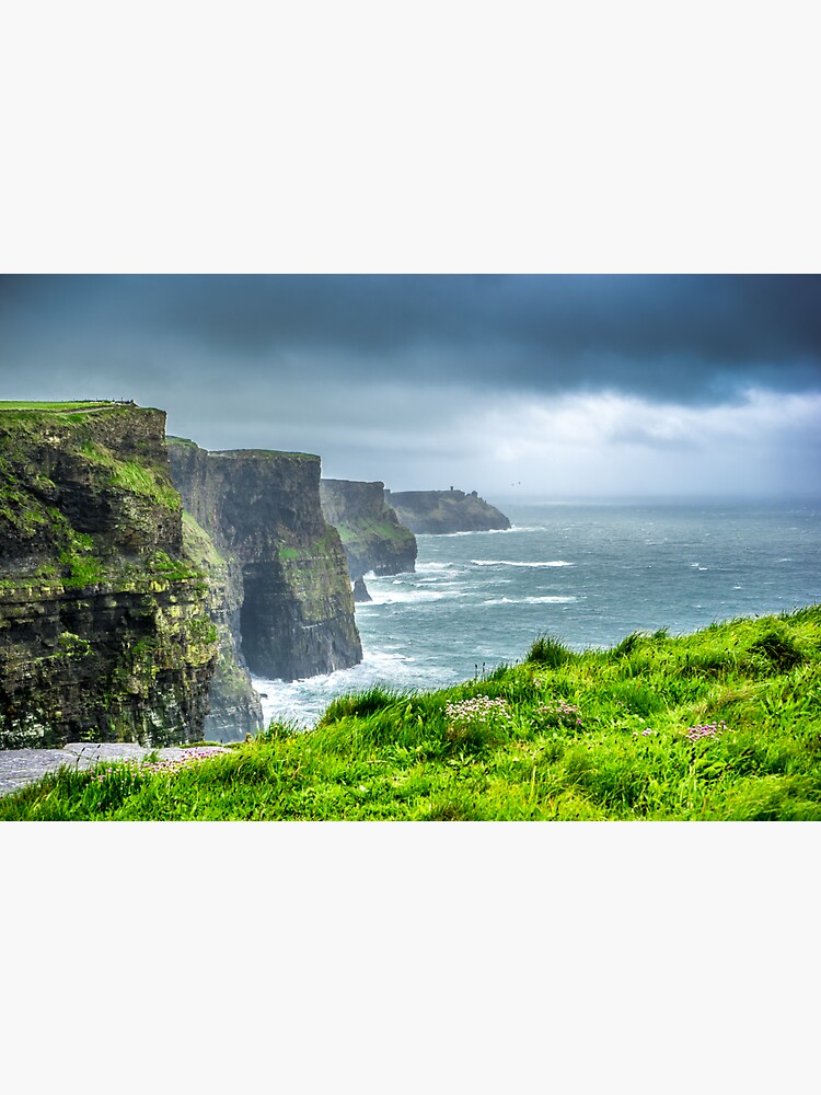 "Cliffs of Moher" Sticker by StoneMcVedder | Redbubble
