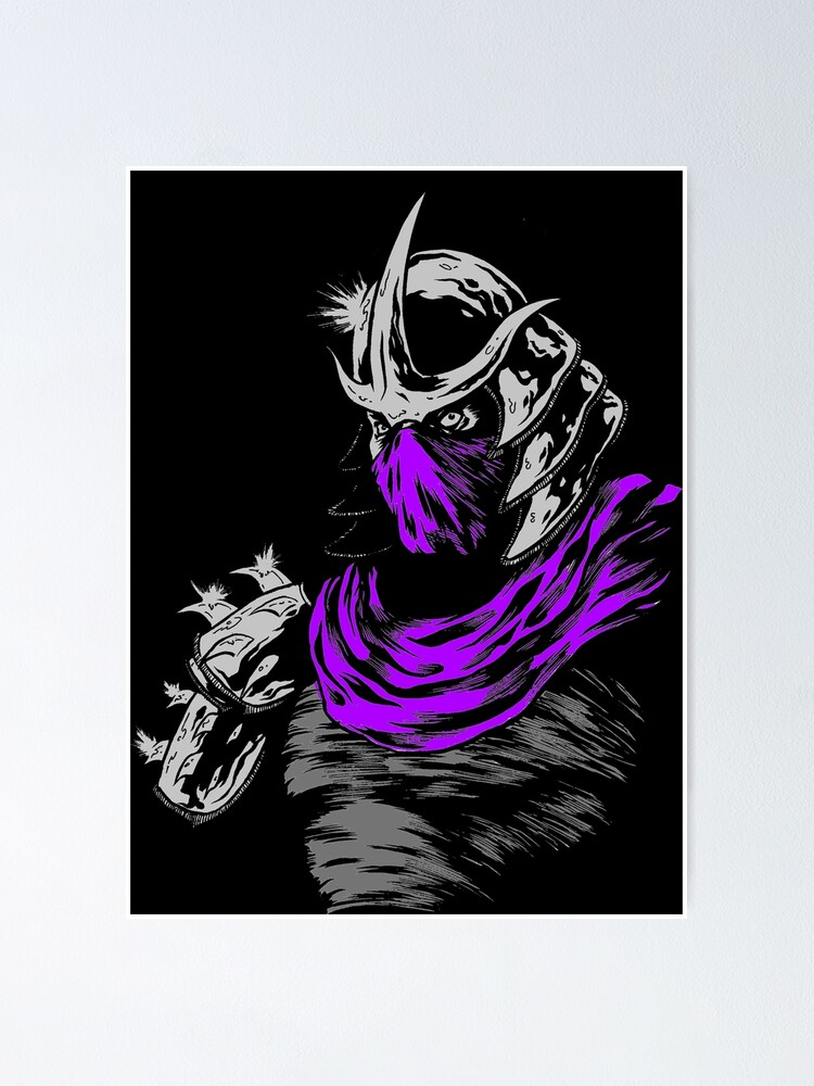 "shredder 1" Poster by JonathanGrimm | Redbubble