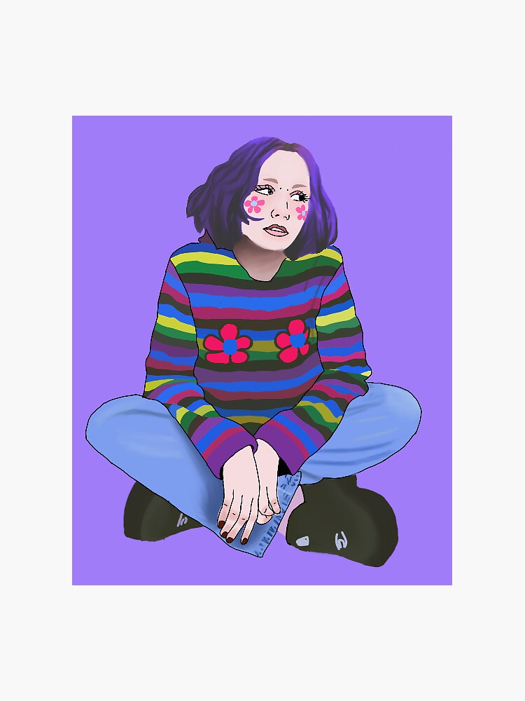 "chloe moriondo" Sticker for Sale by Rosiebre | Redbubble