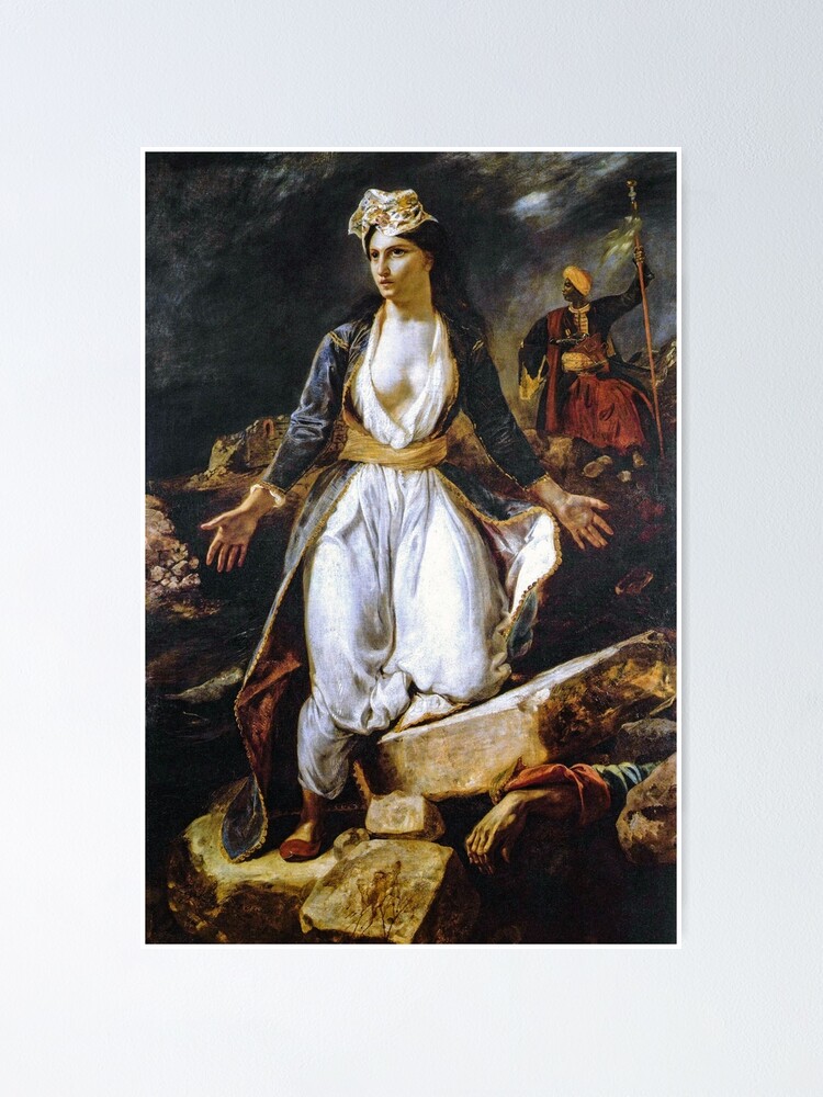 "Greece on the Ruins of Missolonghi (La Grèce sur les ruines de ...