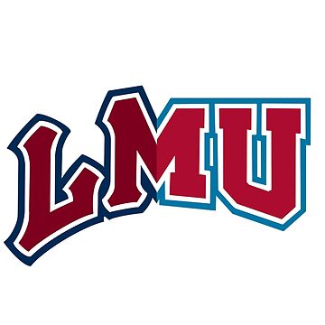 "LMU Logo Transition " Sticker for Sale by Emily Sullivan | Redbubble