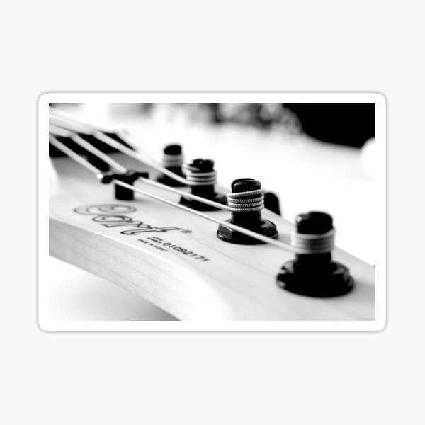 "Bass" Sticker for Sale by Emma-Black | Redbubble